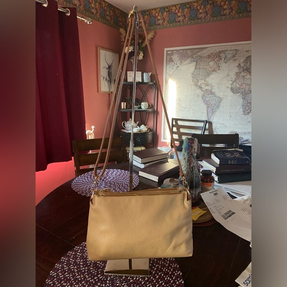 Valentina | Bags | Valentina Leather Made In Italy Crossbody Shoulder ...